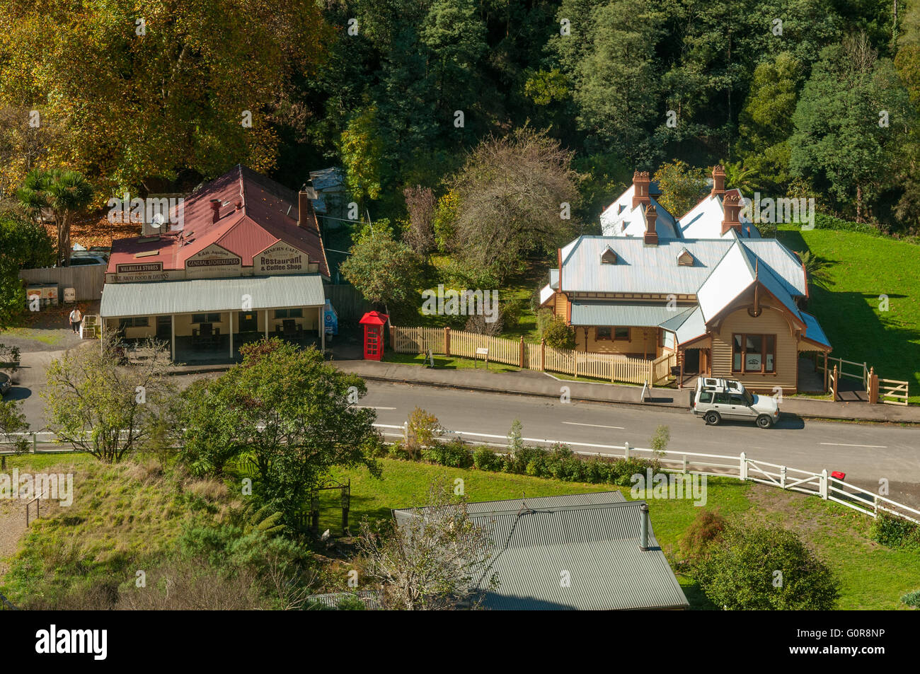 Main Street in Walhalla, Victoria, Australia Stock Photo - Alamy