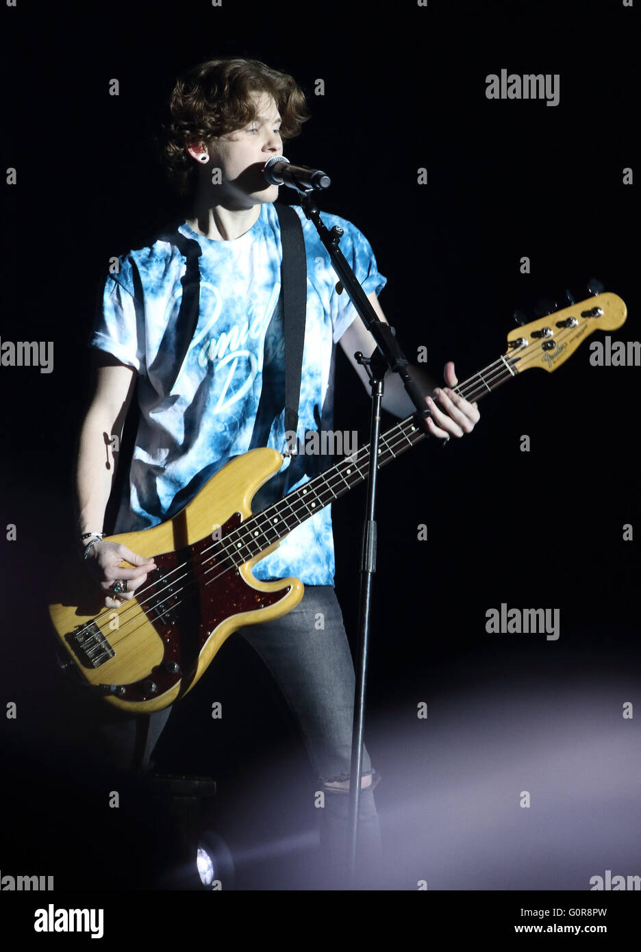 The Tide perform at the O2 Arena, London Featuring: The Tide, Levi ...