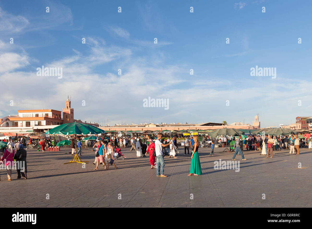 Jemaa el fna square marrakech hi-res stock photography and images - Alamy