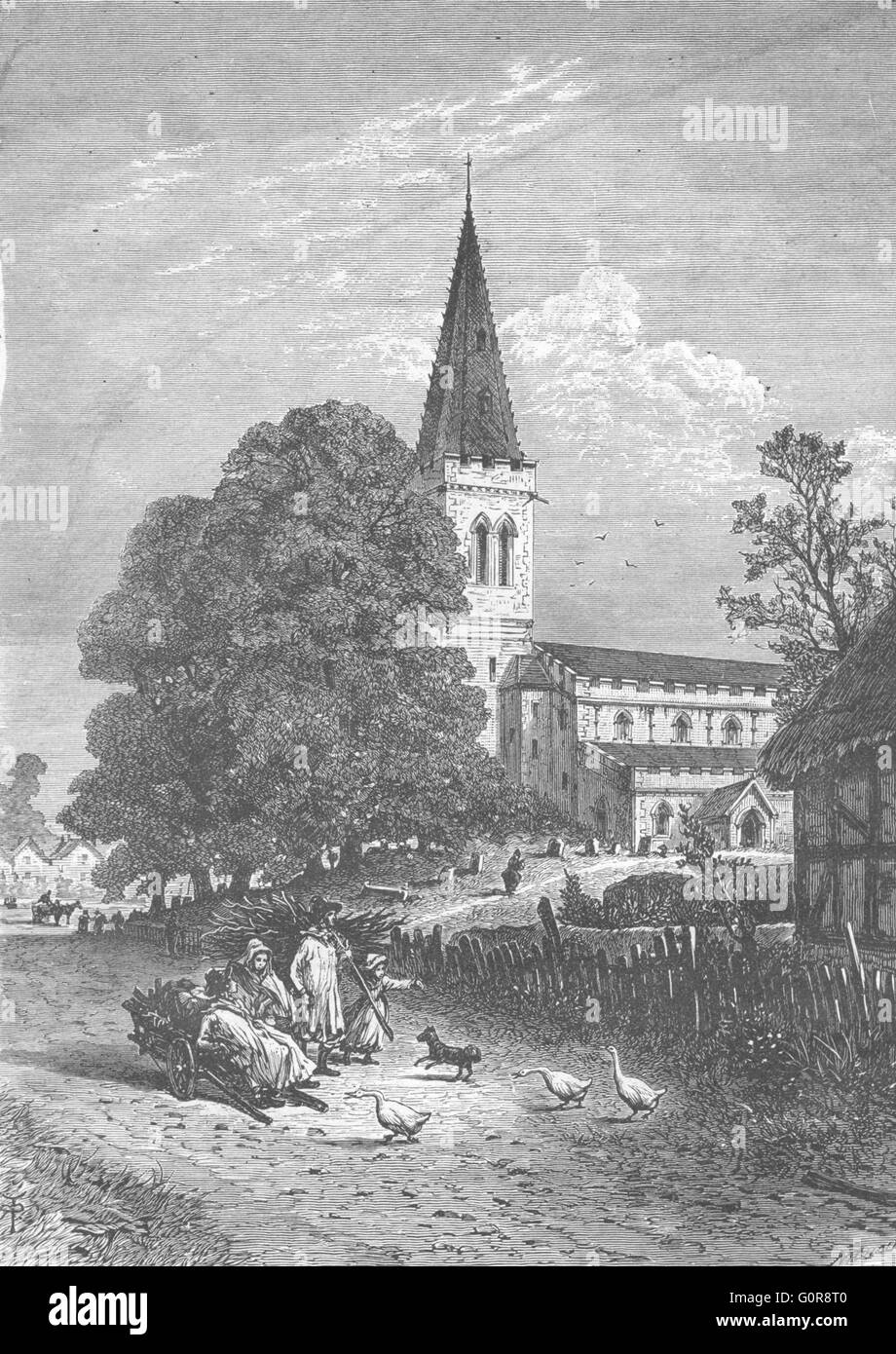 Edgehill churches hi-res stock photography and images - Alamy