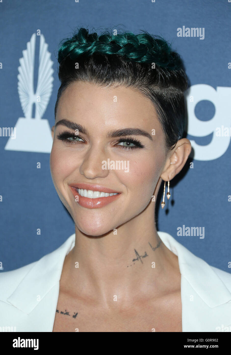 27th Annual GLAAD Media Awards at the Beverly Hilton Hotel - Arrivals ...