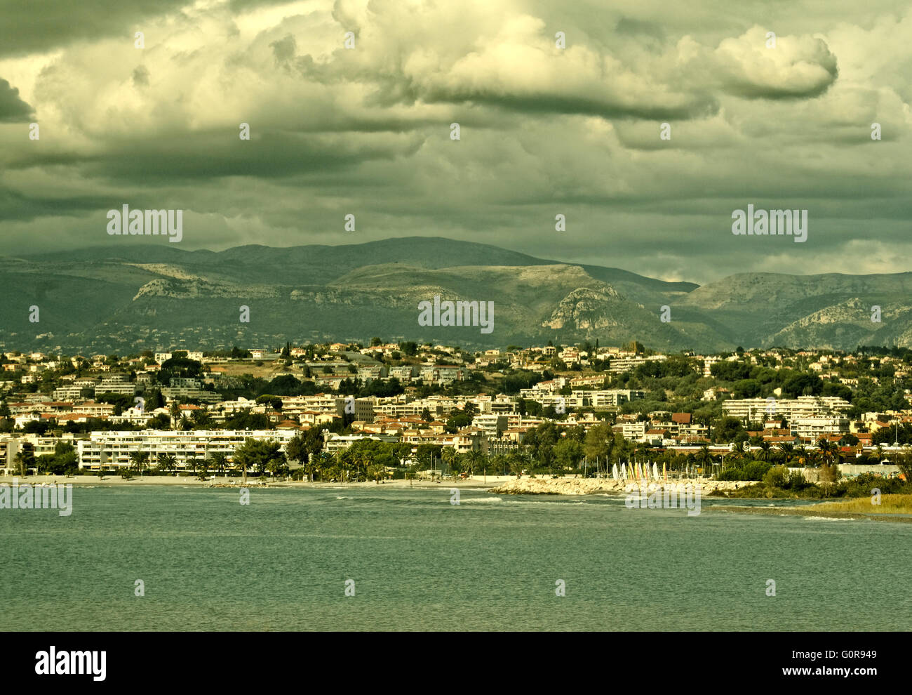 Nice from the air Stock Photo - Alamy