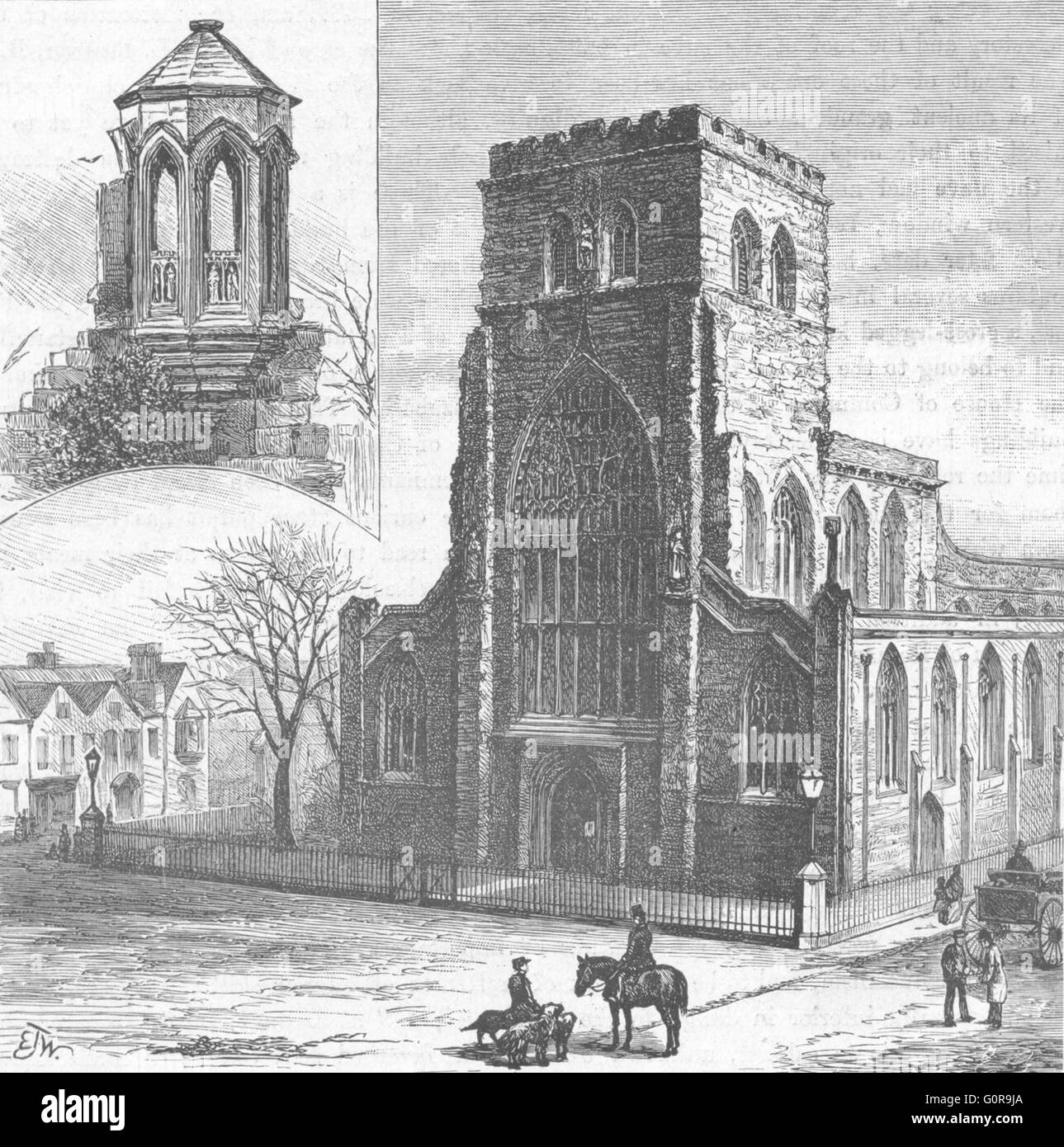 Shrewsbury 19th century hi-res stock photography and images - Alamy