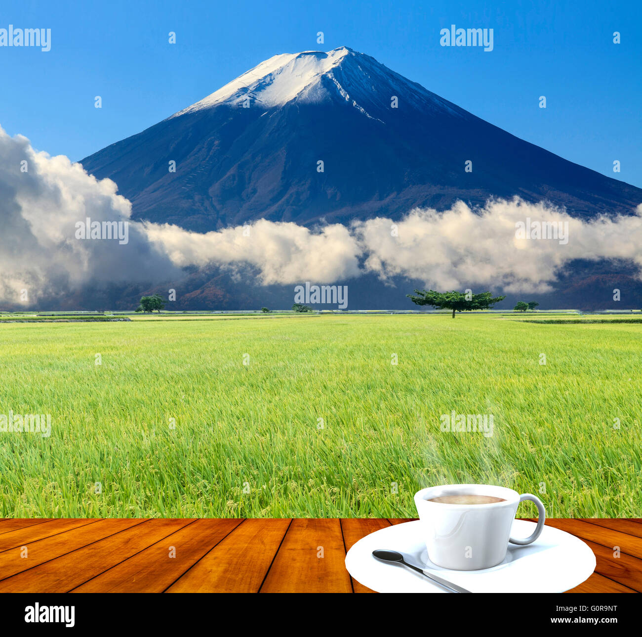 The imaging of beautiful landscape with nice nature color Stock Photo ...