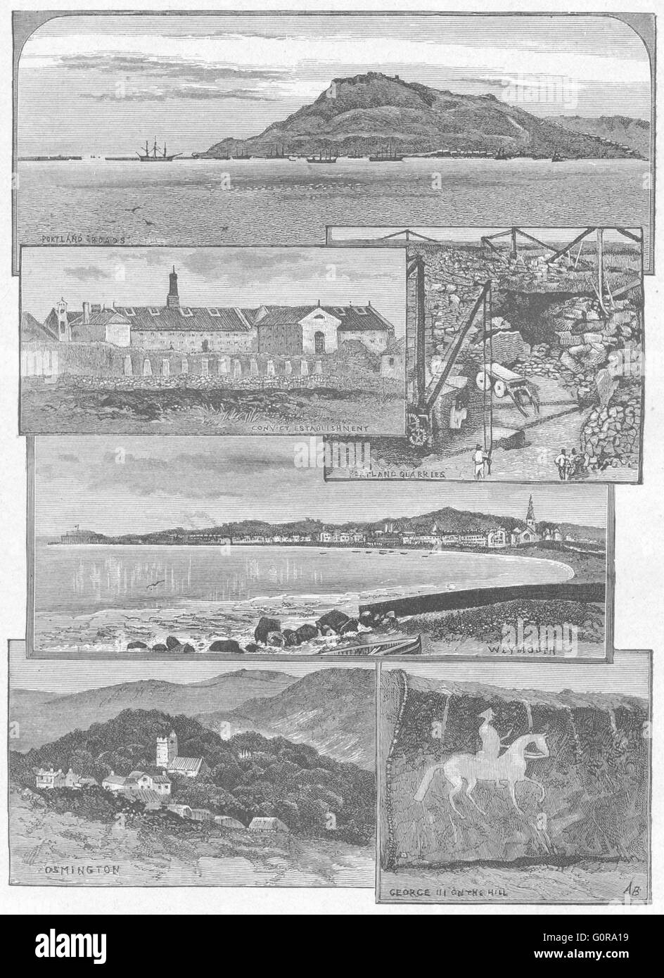 Portland, dorset vintage hi-res stock photography and images - Alamy