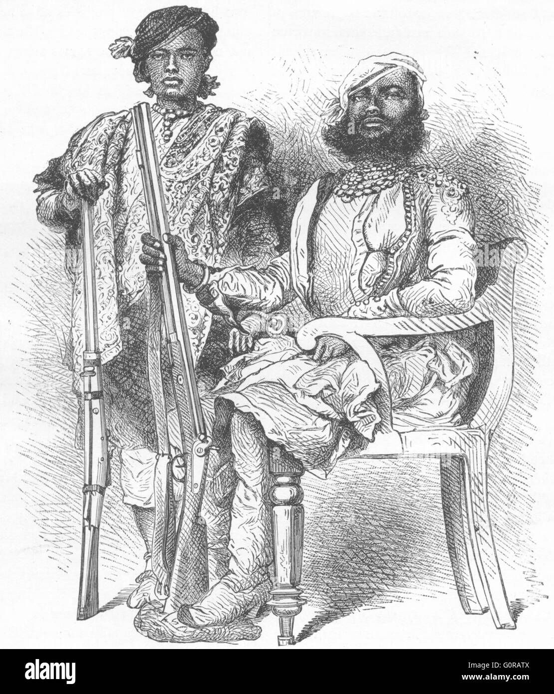 Indian royalty hi-res stock photography and images - Alamy