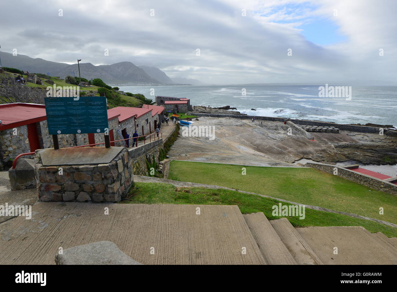 Old harbour hermanus western cape hi-res stock photography and images ...