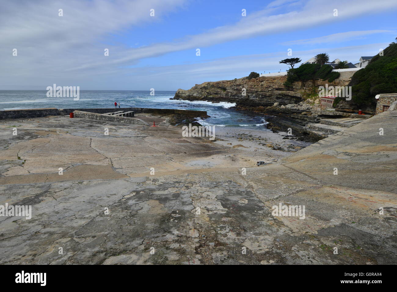 The old Harbour at Hermanus Bay in South Africa Stock Photo - Alamy