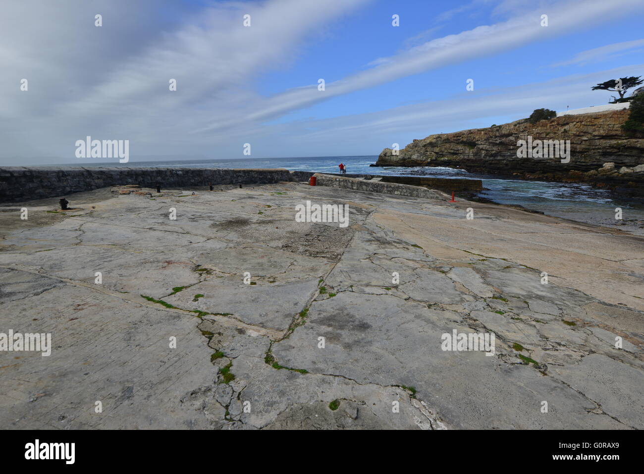 The old Harbour at Hermanus Bay in South Africa Stock Photo - Alamy