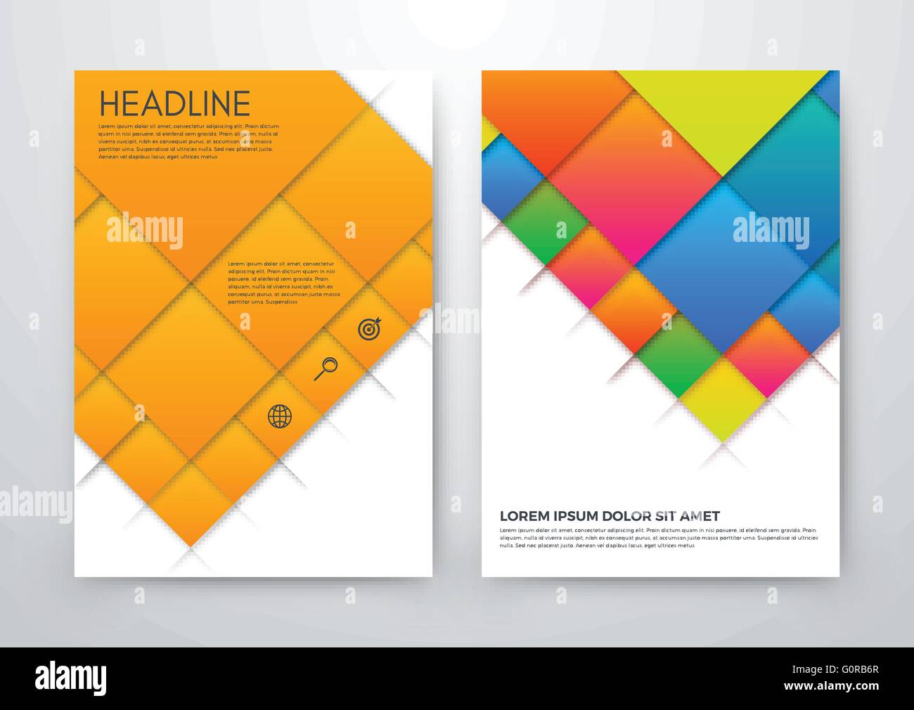 Vector Brochure Flyer design Stock Vector Image & Art - Alamy