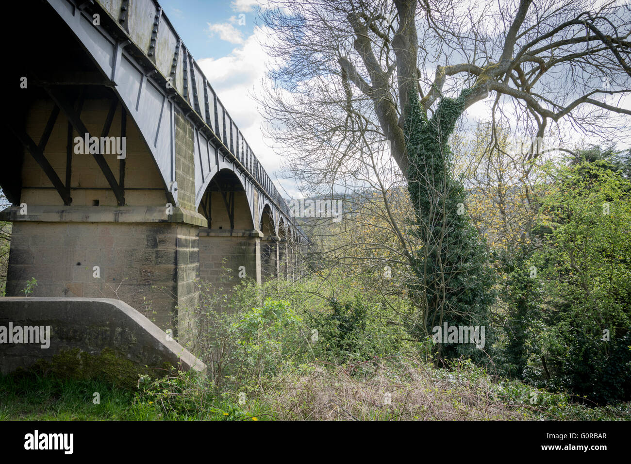 Pontcysyllte Aqueduct - is a navigable aqueduct that carries the ...