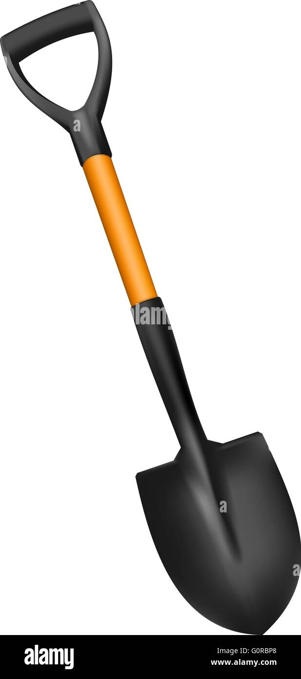 Photorealistic fiberglass shovel Stock Vector Image & Art - Alamy