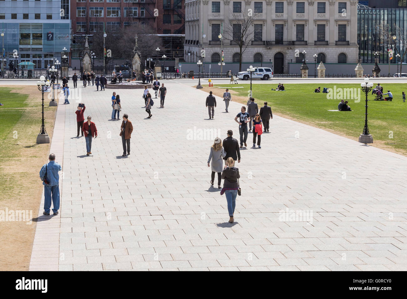 Canada's Parliament buildings in spring Stock Photo - Alamy