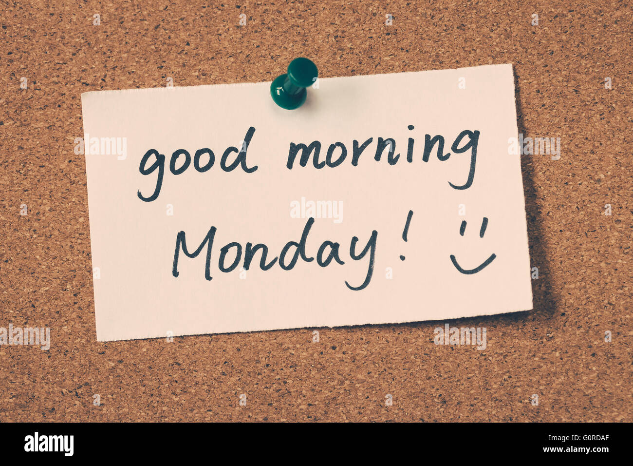 good morning Monday Stock Photo - Alamy