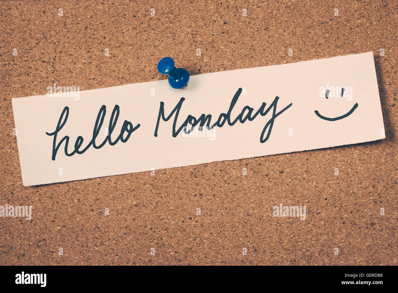 Happy monday motivation hi-res stock photography and images - Alamy