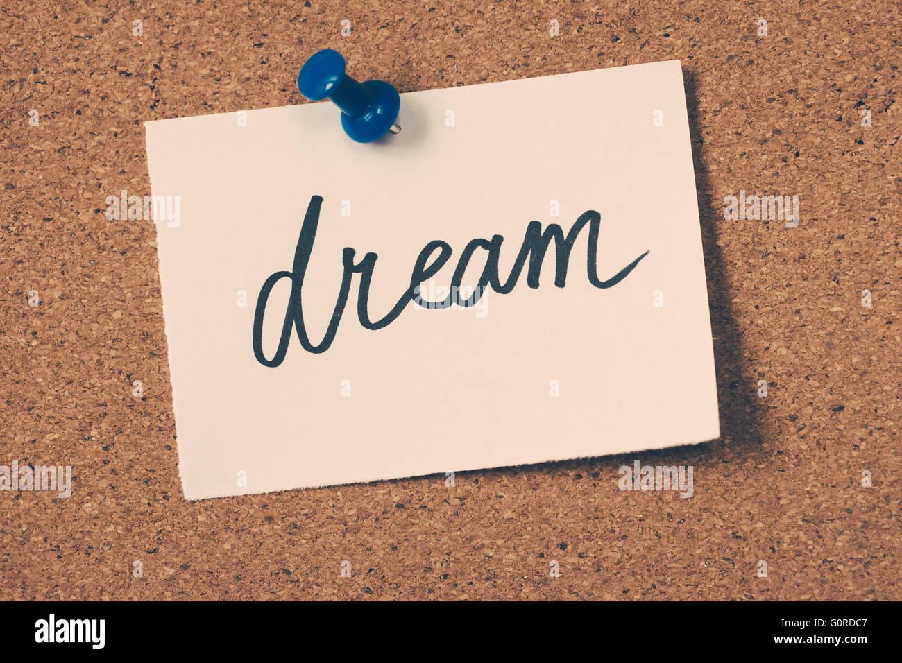 Dream word hi-res stock photography and images - Alamy