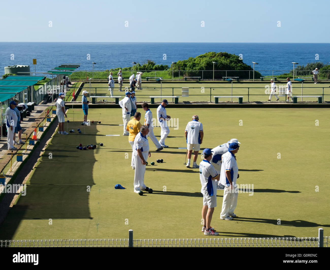 Man lawn bowls hi-res stock photography and images - Alamy