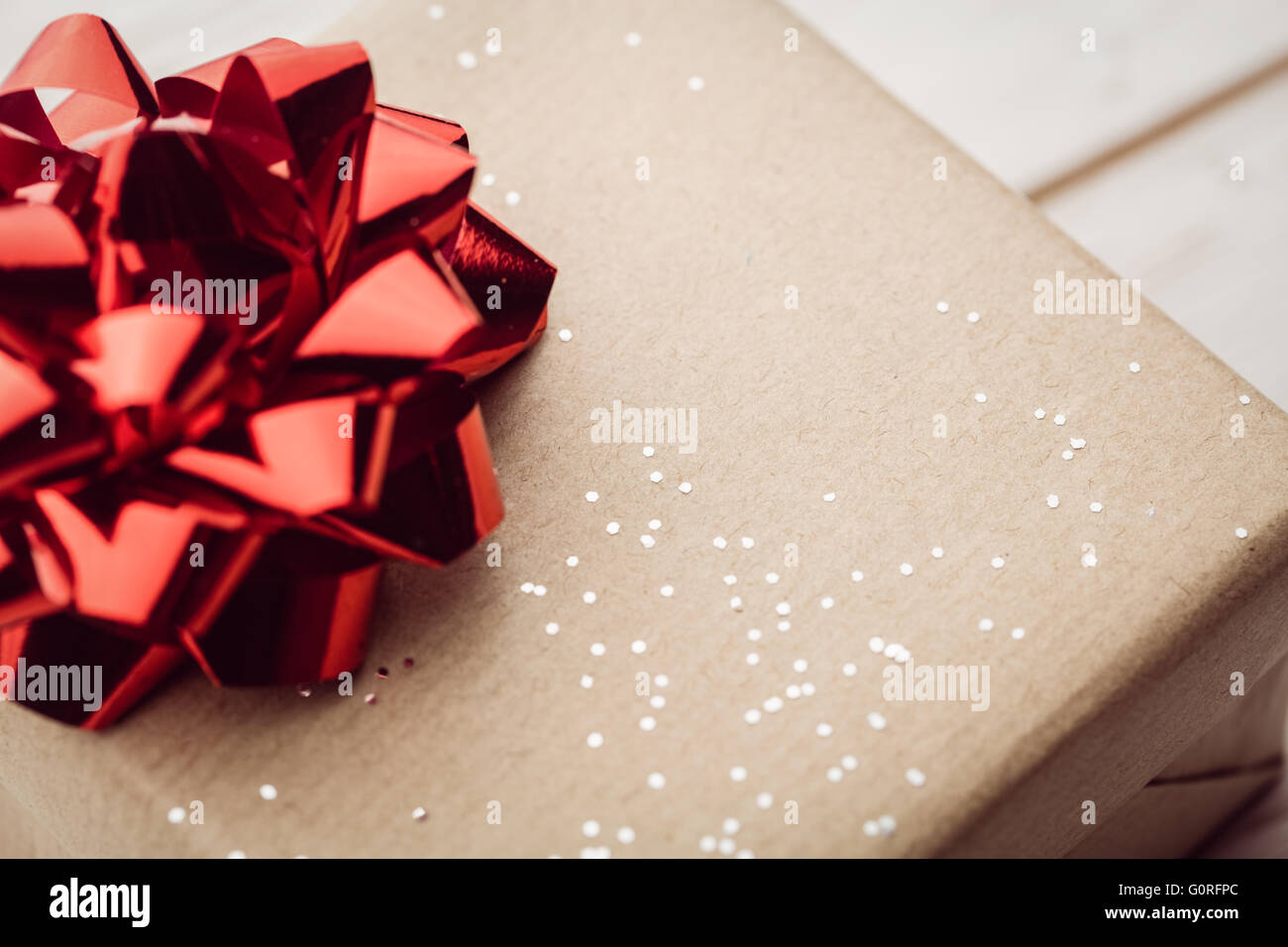 extreme close up view of a present Stock Photo - Alamy