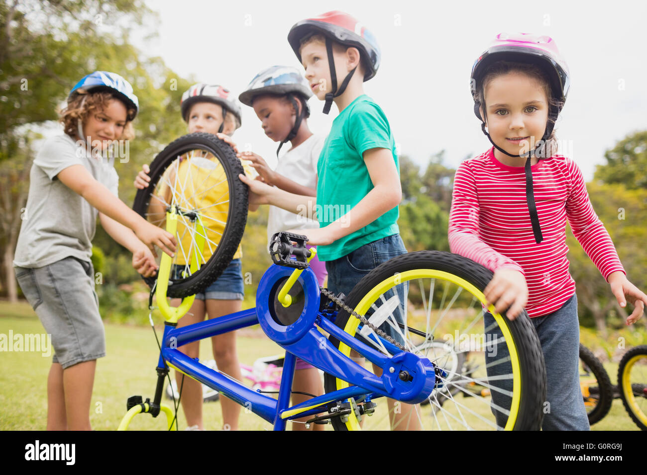 Playing cycle hi-res stock photography and images - Alamy