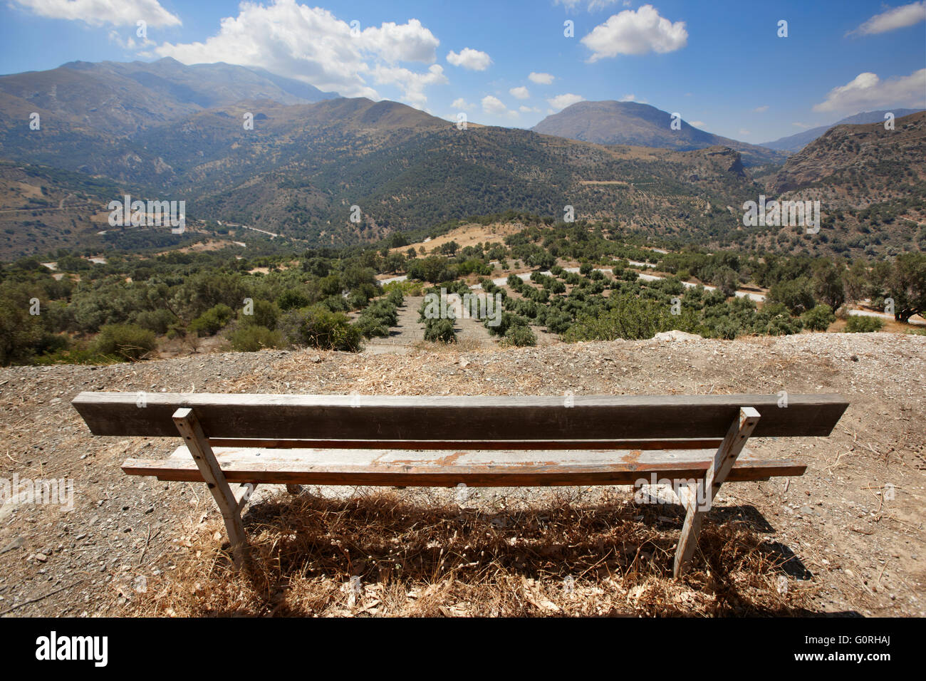 Landscape in the amari valley hi-res stock photography and images - Alamy
