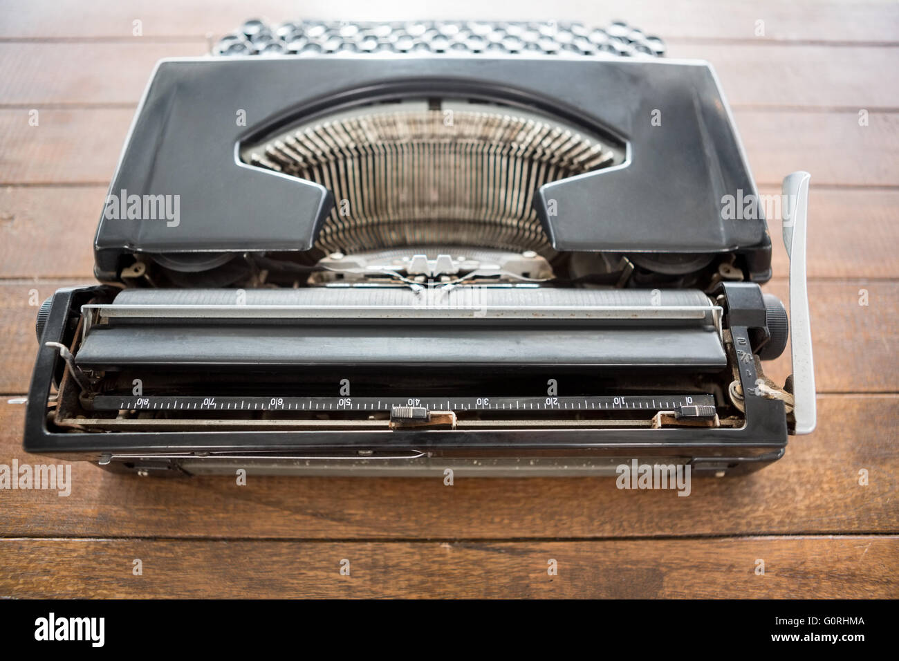 Picture of a type writer Stock Photo - Alamy