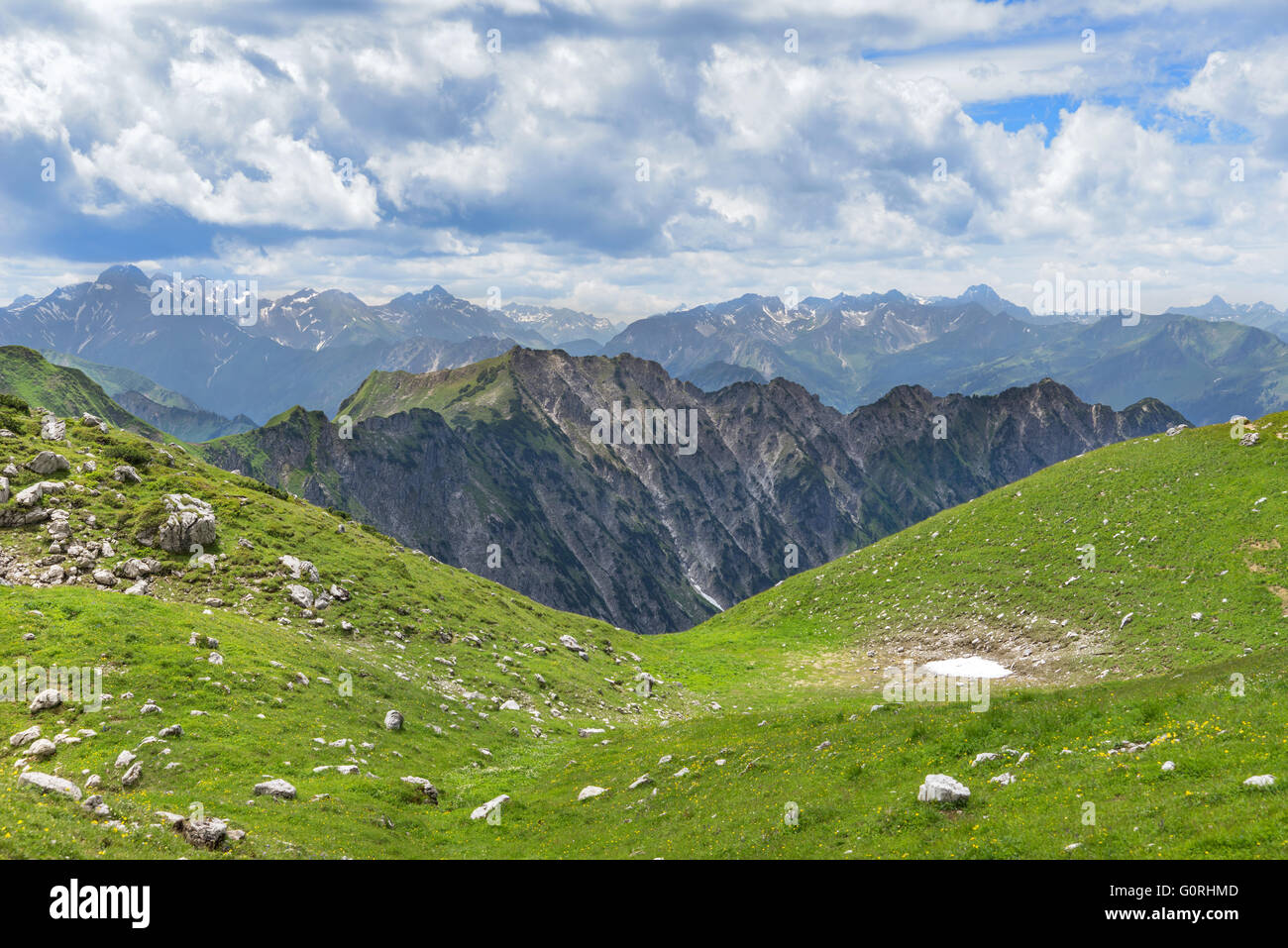 Summer mountain alp hi-res stock photography and images - Alamy