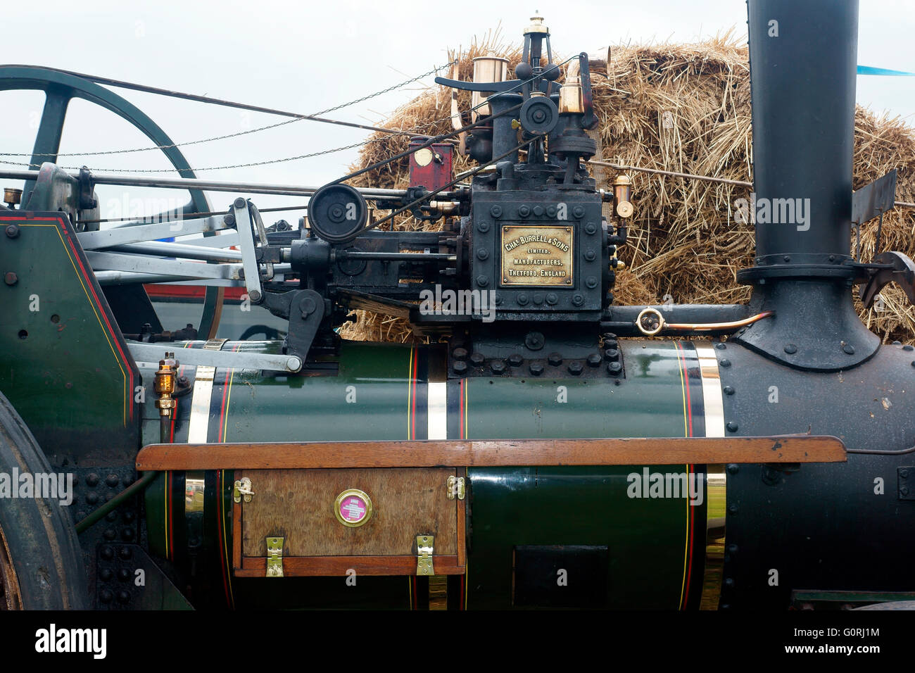 Chas burrell steam traction engine hi-res stock photography and images ...