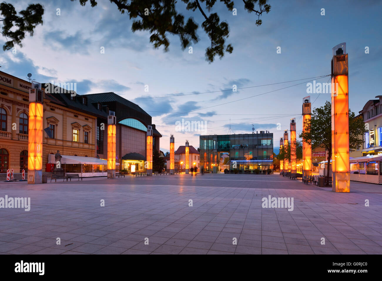 Theatre in the centre of Martin, Slovakia Stock Photo - Alamy