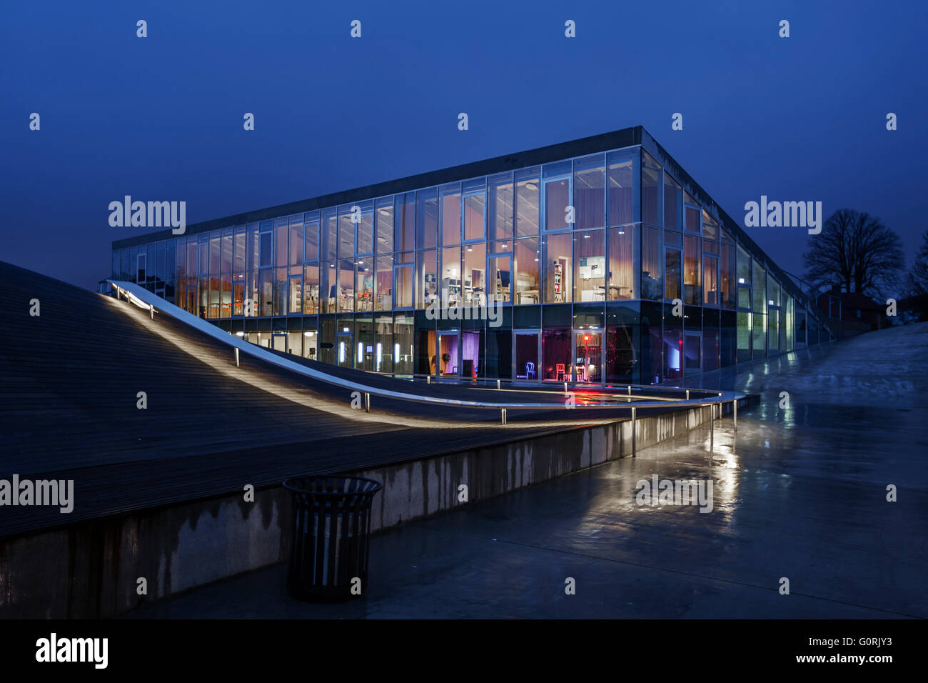 Gammel Hellerup Gymnasium, for art and cultural activities. The new ...