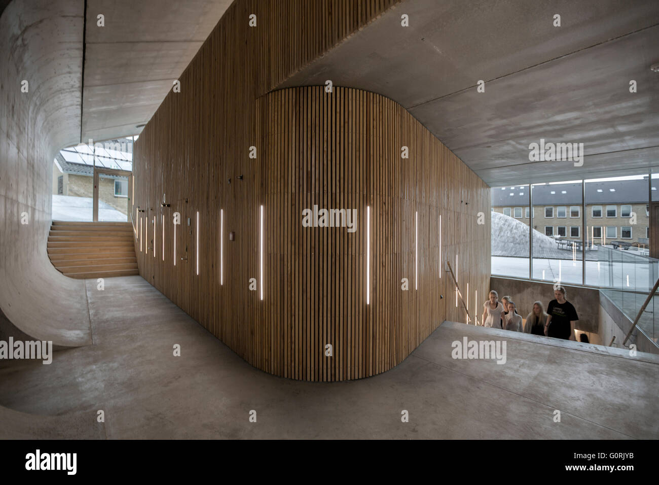 Gammel Hellerup Gymnasium, for art and cultural activities. The new ...