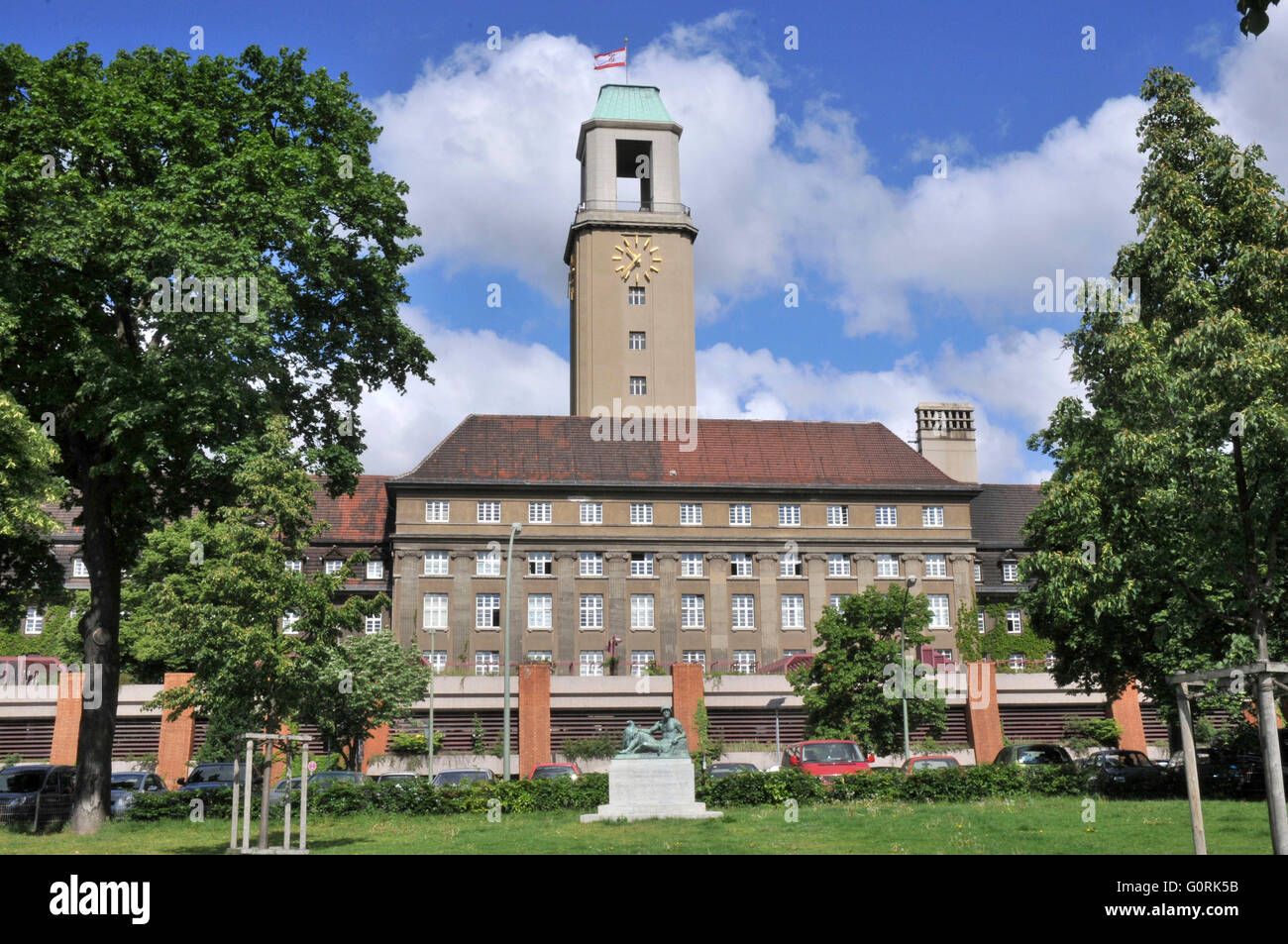 Town Hall Spandau, Spandau, Berlin, Germany / Rathaus Spandau Stock ...