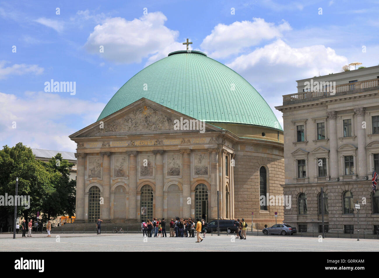 St Hedwig's Cathedral, Bebelplatz, Mitte, Berlin, Germany / Cathedral ...