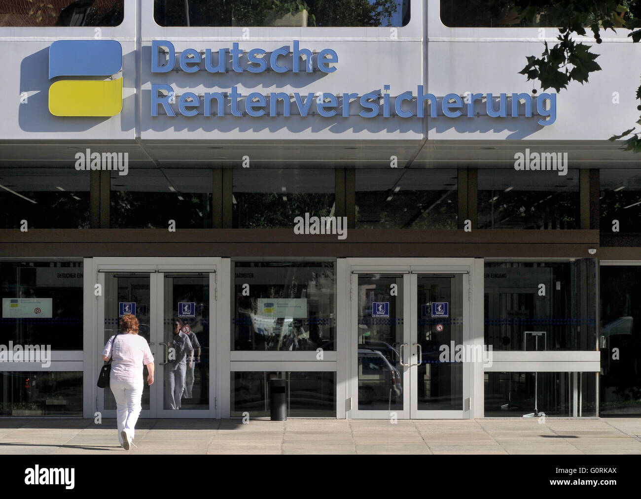 German Pension Insurance, Hohenzollerndamm, Wilmersdorf, Berlin ...