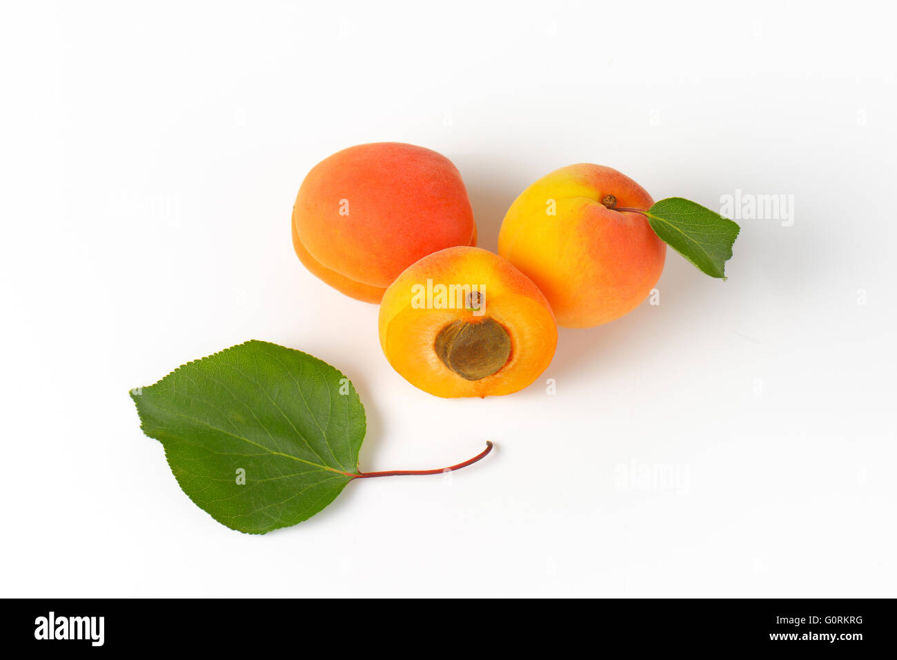 Apricots cross section on hi-res stock photography and images - Alamy