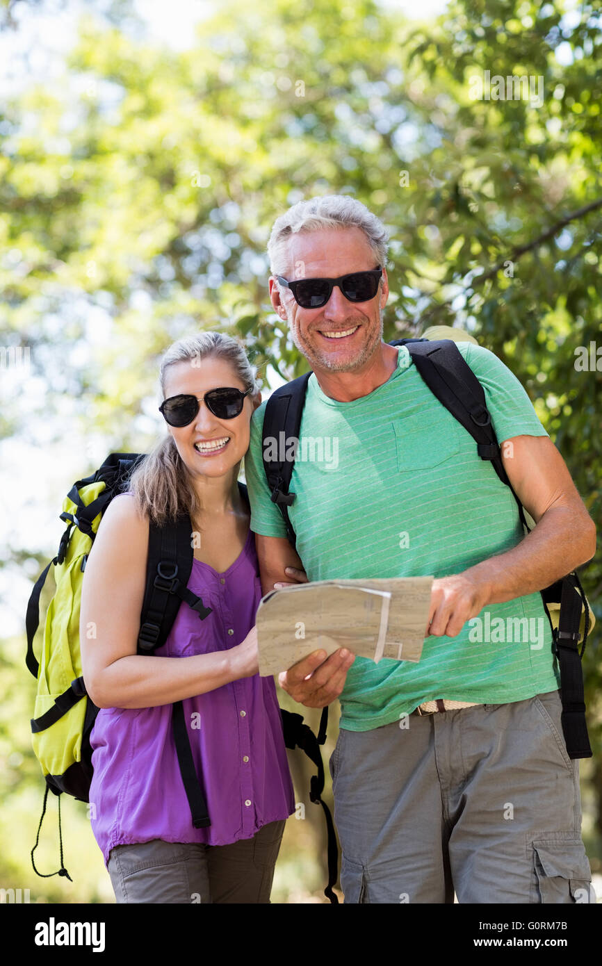 Holding a map hi-res stock photography and images - Alamy