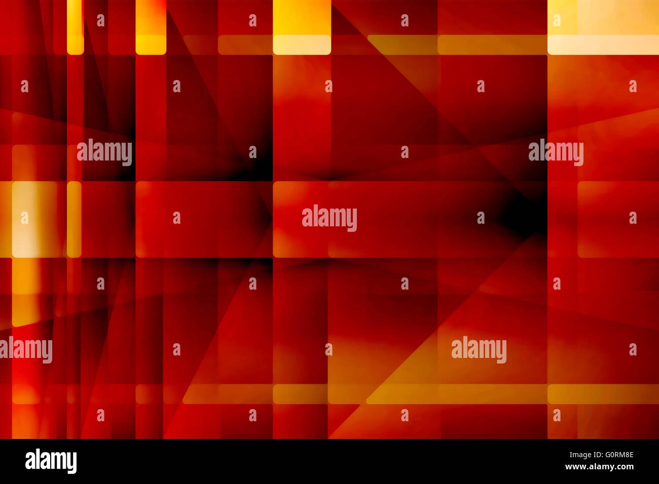 Abstract red and yellow arrows background Stock Photo - Alamy