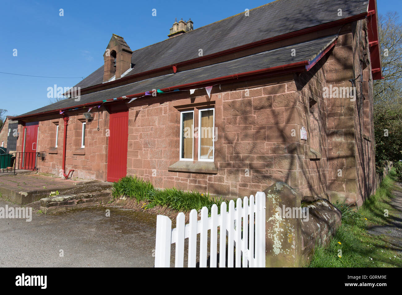 Village of Churton, Cheshire, England. Picturesque view of Churton’s ...
