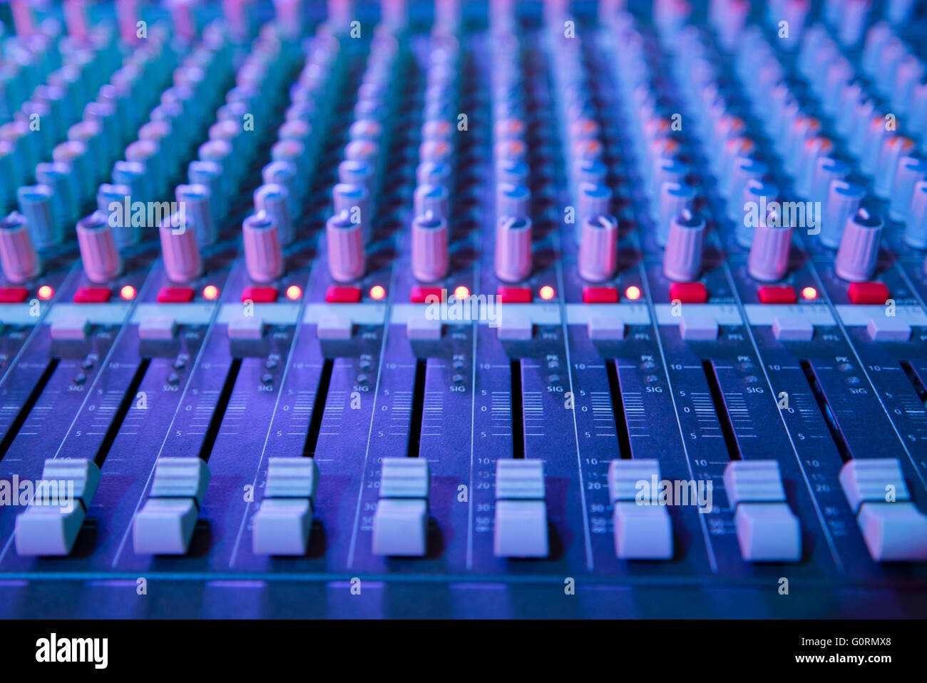 Concert mixer hi-res stock photography and images - Alamy