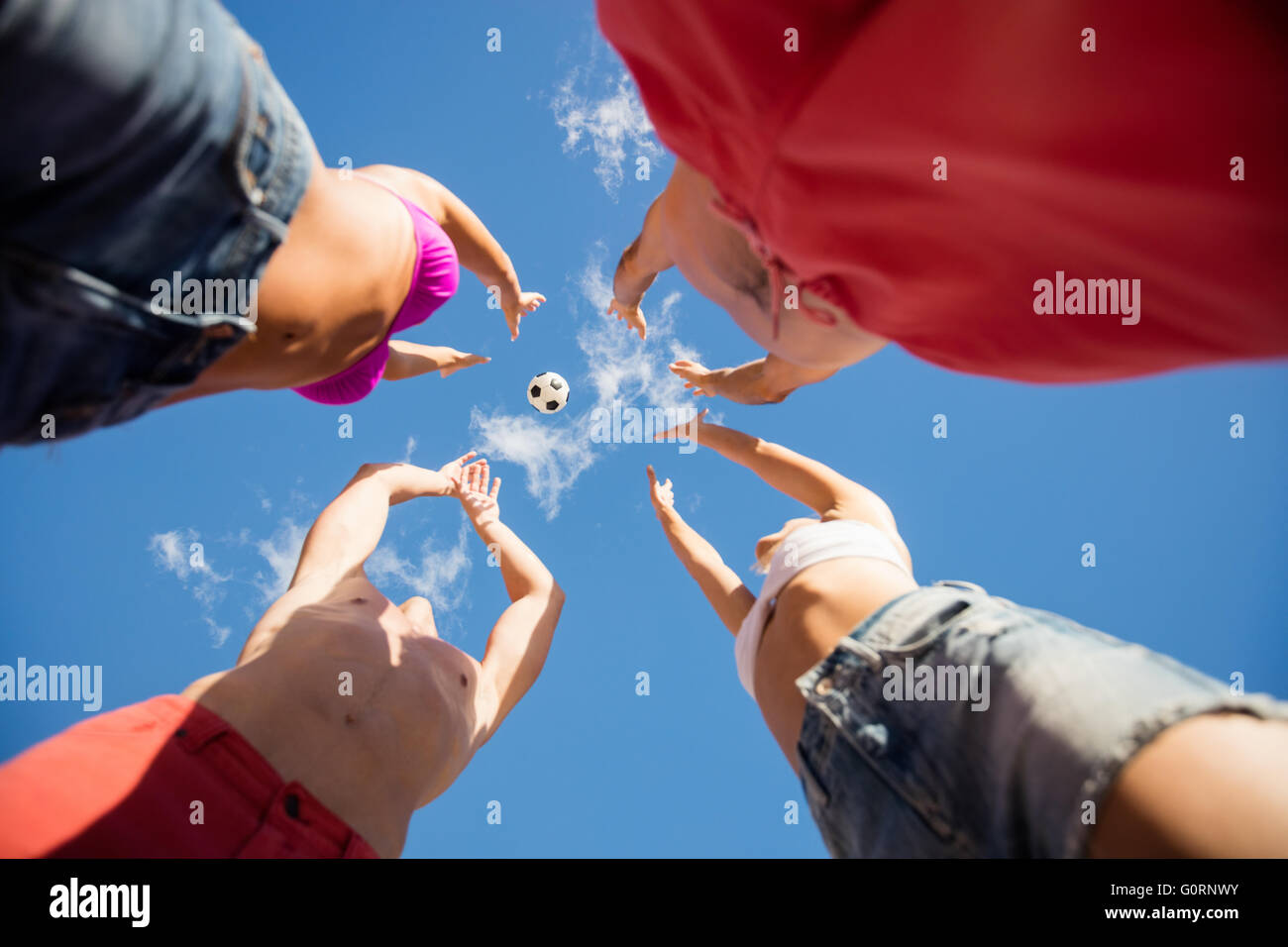 Adult friends ball hi-res stock photography and images - Alamy