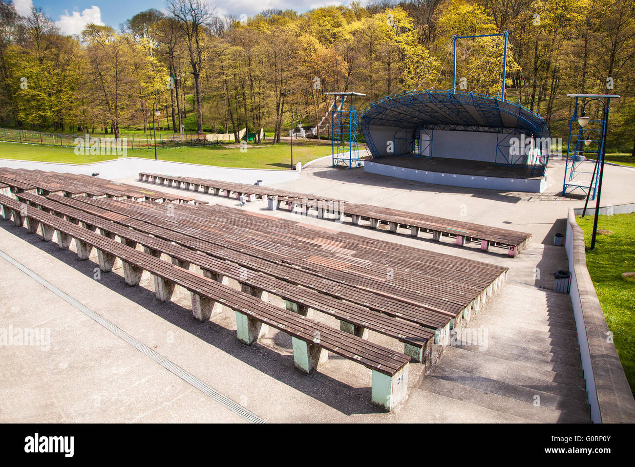Wooden Stage Stock Photos & Wooden Stage Stock Images - Alamy