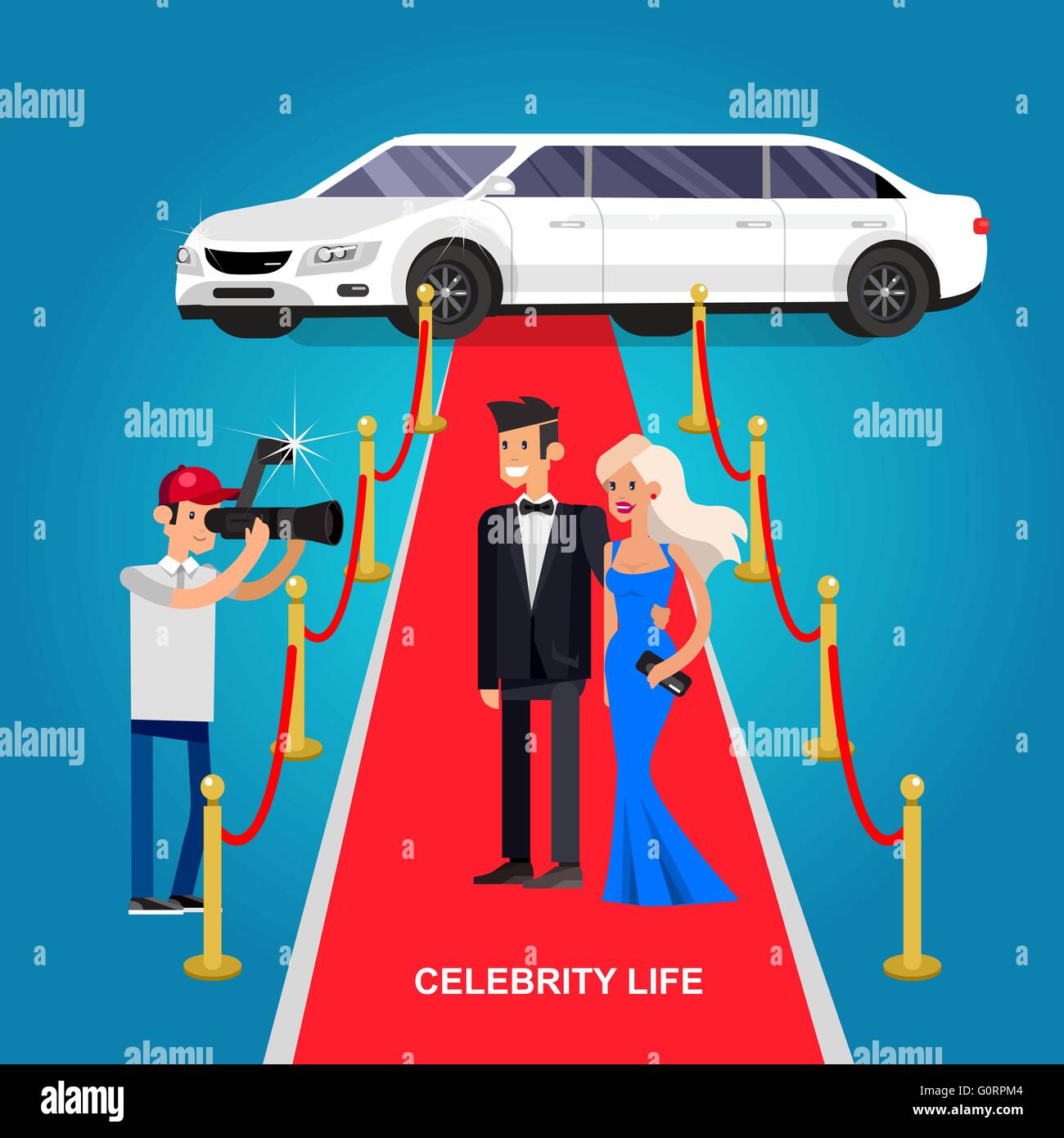 Celebrities famous Stock Vector Images - Alamy