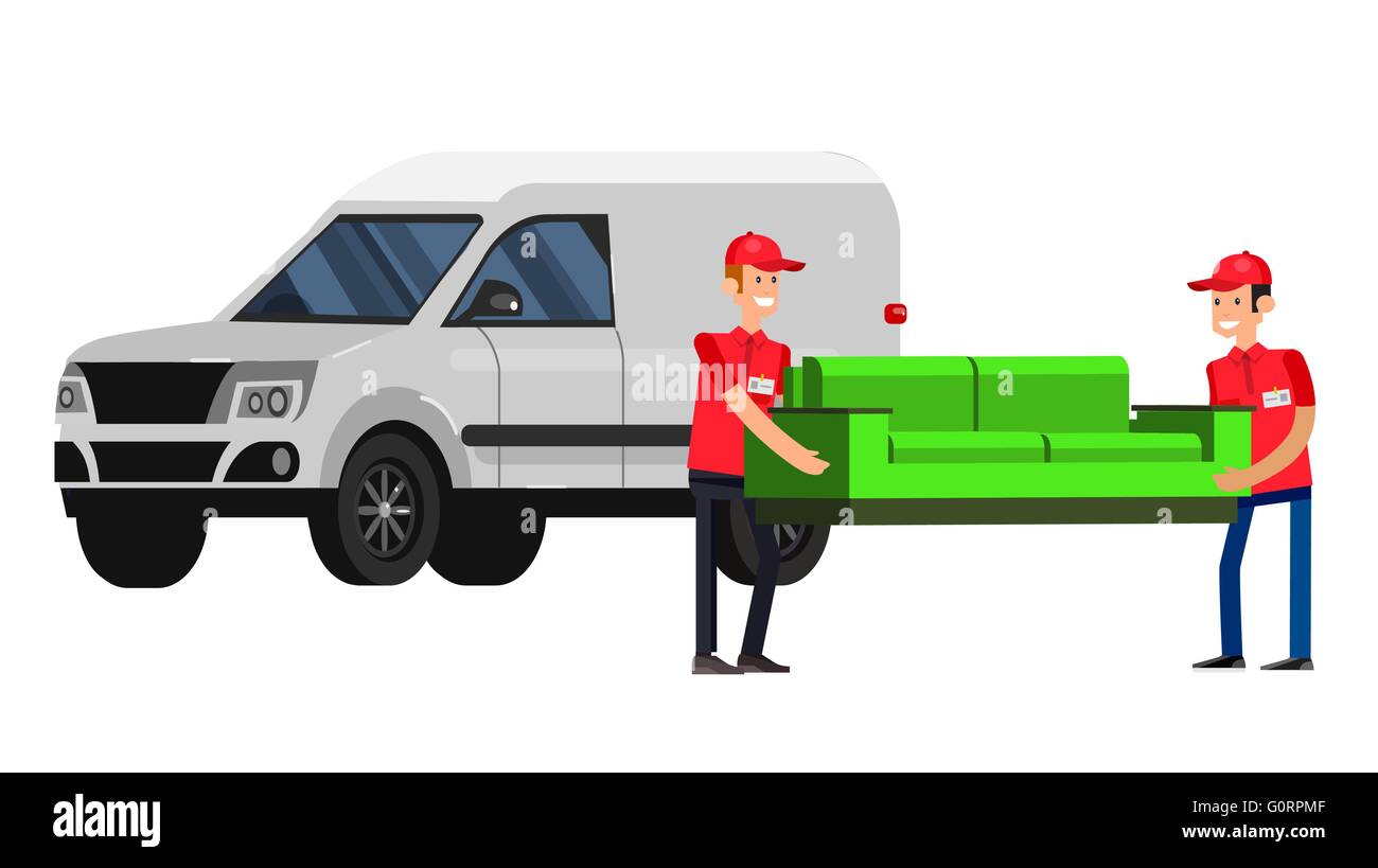 Funny pizza delivery boy Stock Vector Image & Art - Alamy