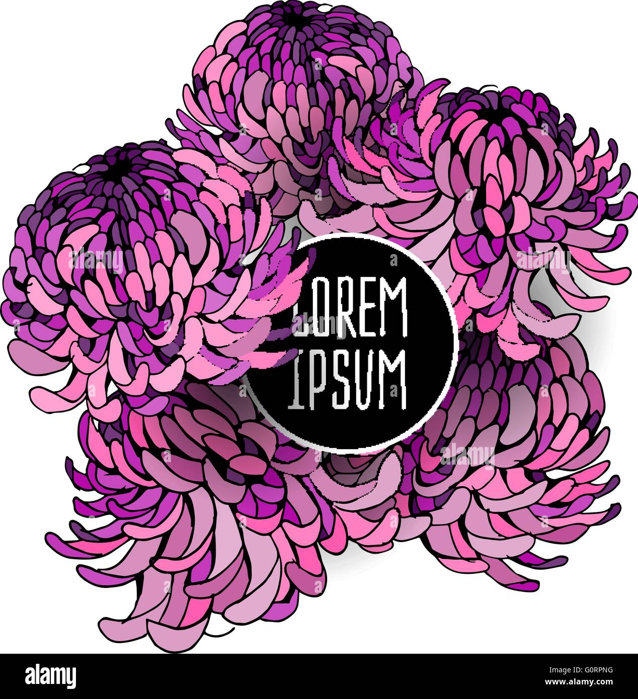 Beautiful flower background Stock Vector Image & Art - Alamy