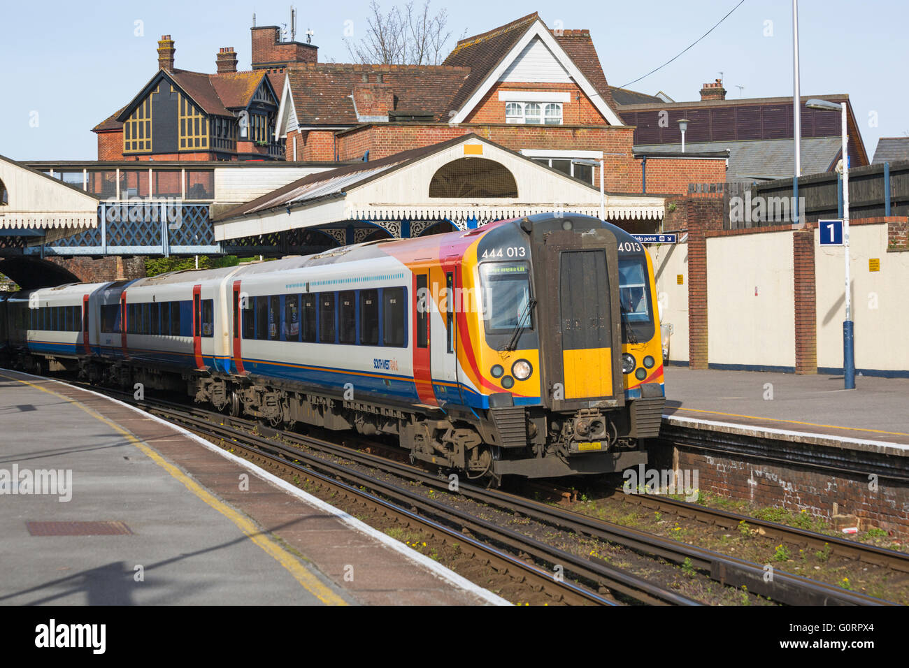 South western railway logo hi-res stock photography and images - Alamy