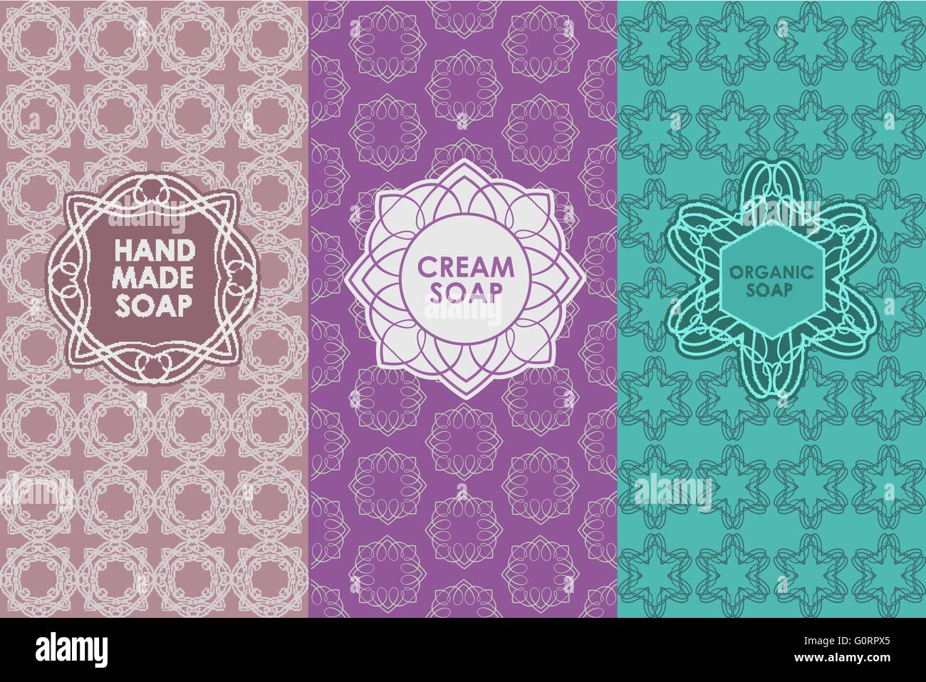 set of templates packaging Stock Vector Image & Art - Alamy