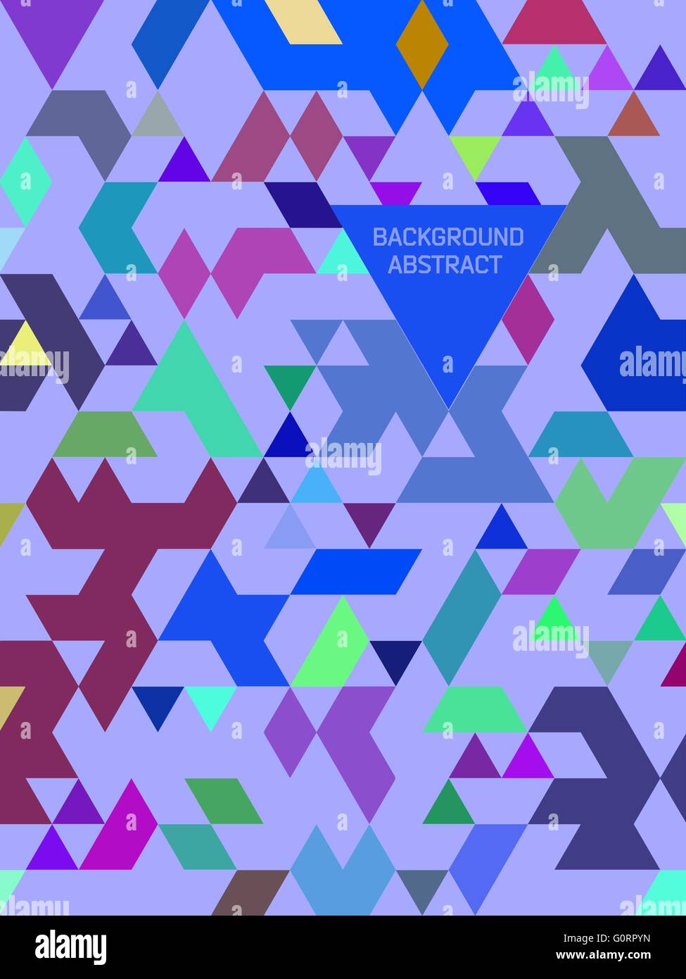 absract triangle background Stock Vector Image & Art - Alamy