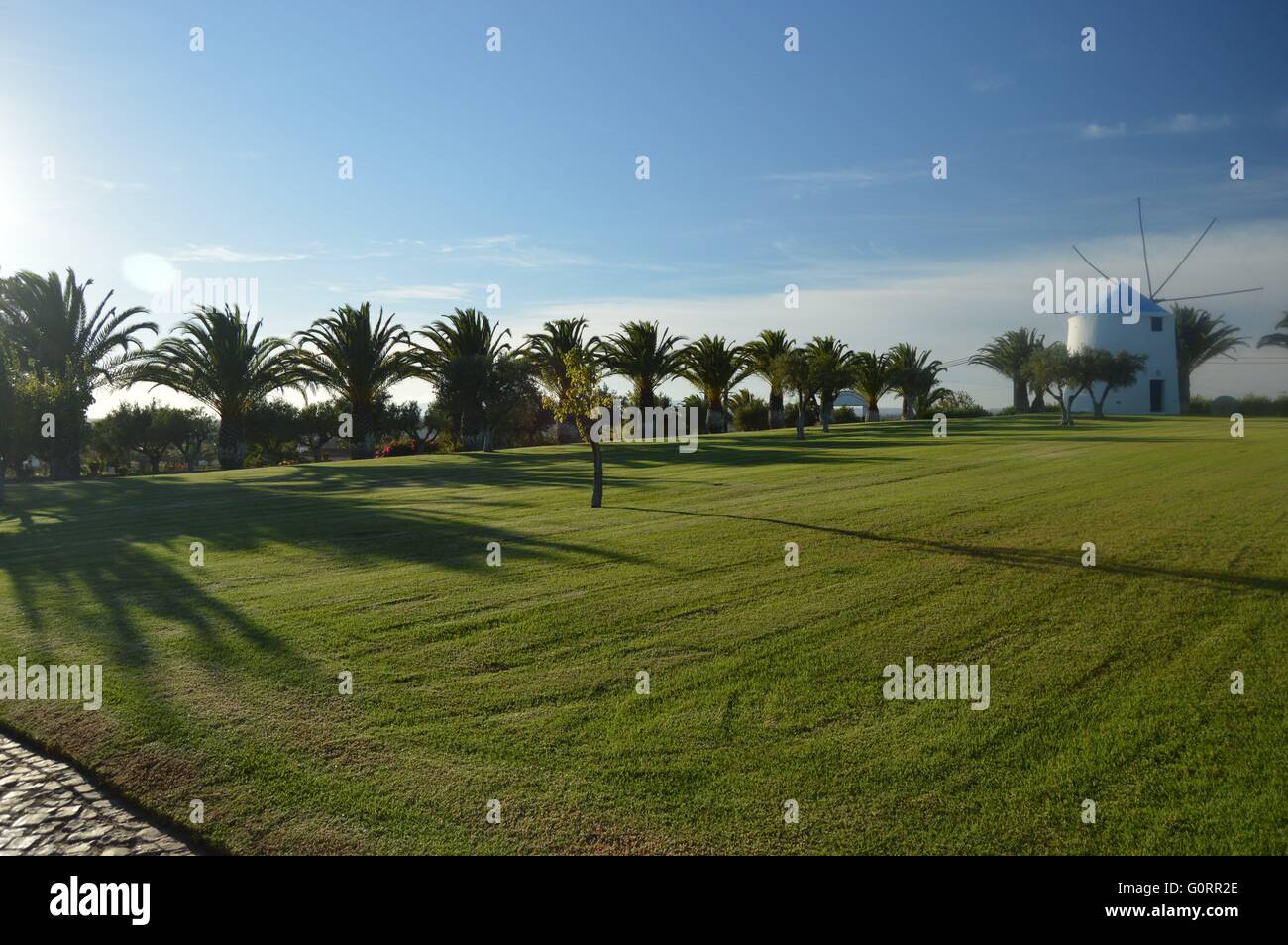 Cliff Richard's garden at his villa, Quinta do Moinho, in Guia, Algarve ...