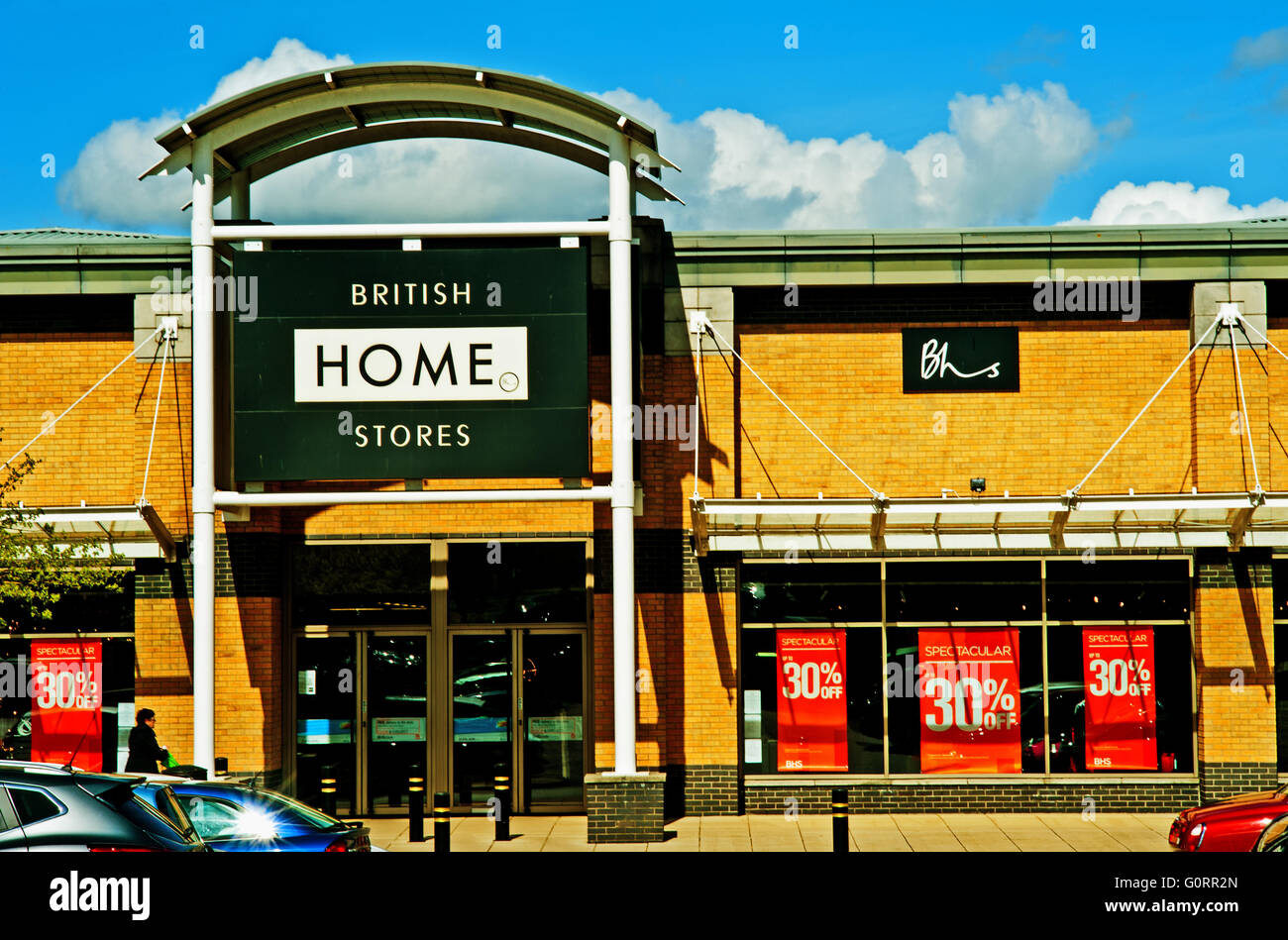 British Home Stores in Knaresborough Stock Photo - Alamy