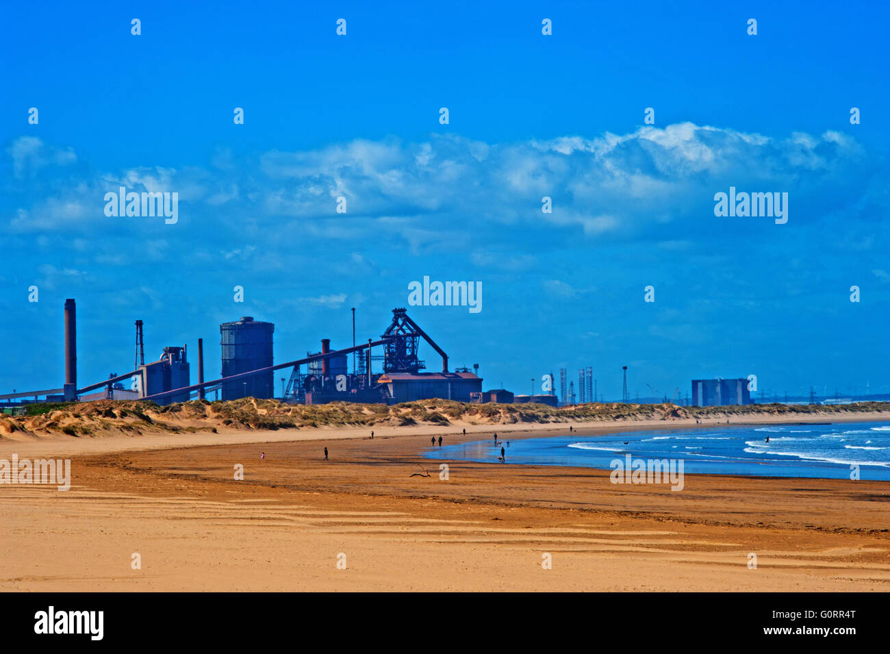 SSI Steel Plant, Redcar, Cleveland ( closed in October 2015 Stock Photo ...