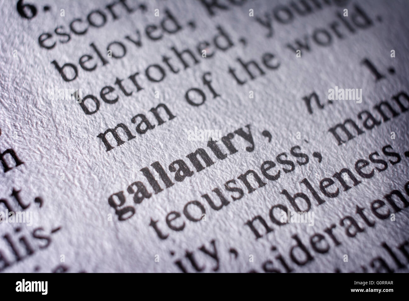 Gallantry hi-res stock photography and images - Alamy